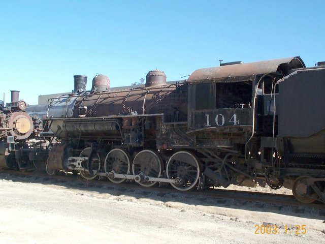 San Diego & Arizona #104 – Pacific Southwest Railway Museum